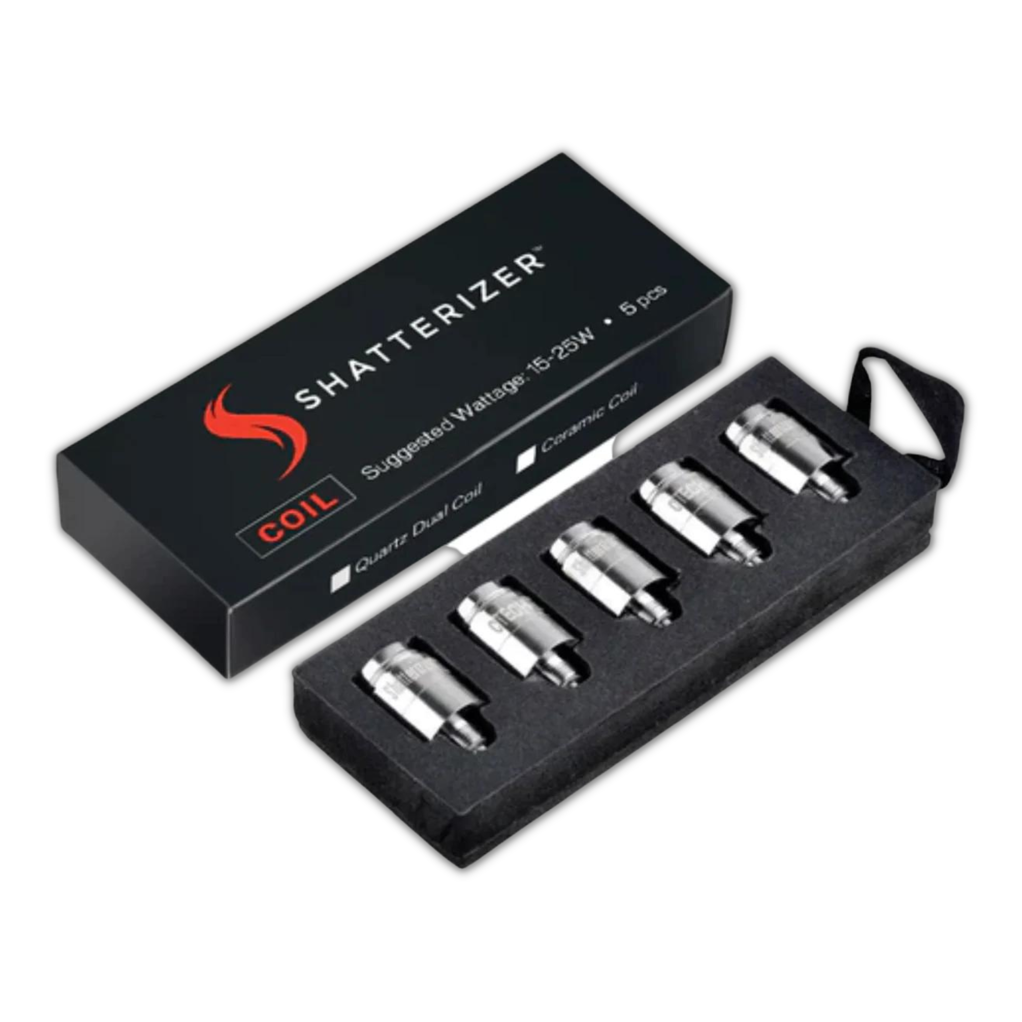 Zenco Shatterizer – QDC Quartz Dual Coils – 5pk Replacement Part ...