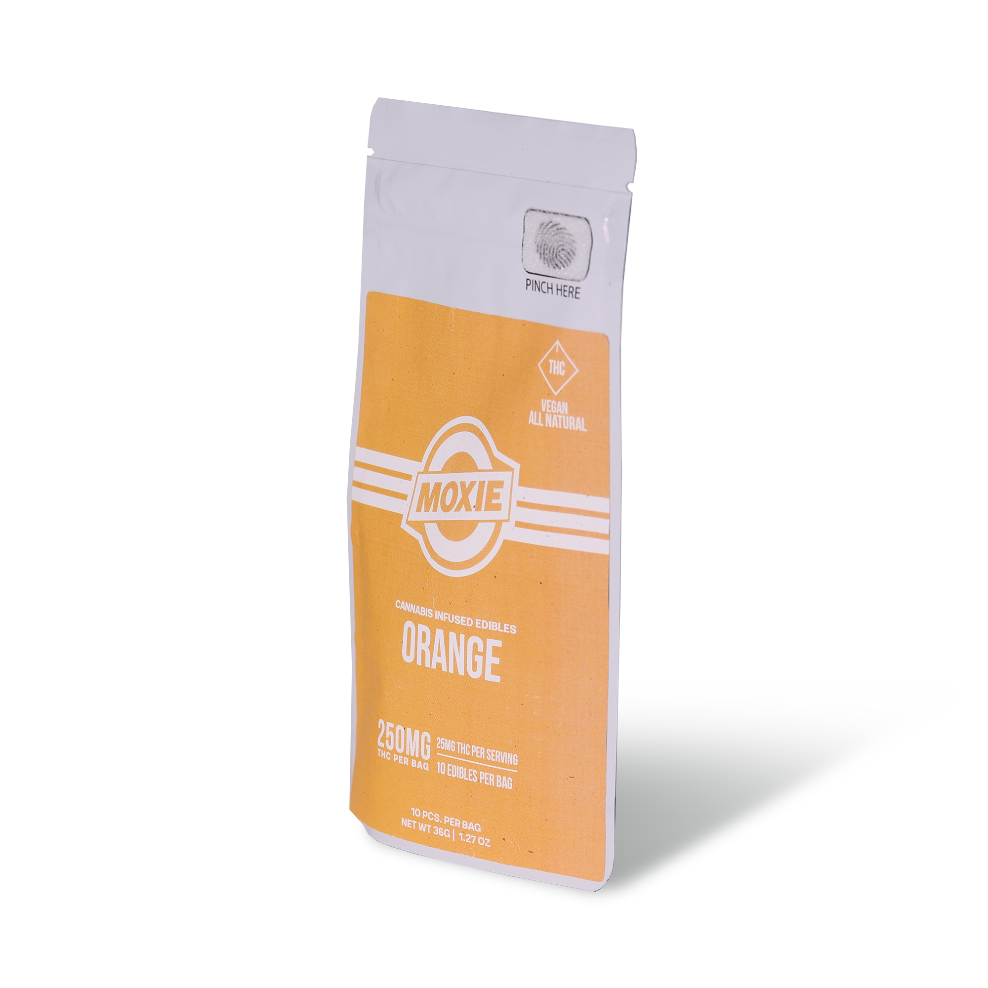 Moxie Orange Raspberry Cubes 25mg – 10-pack | WholesomeCo