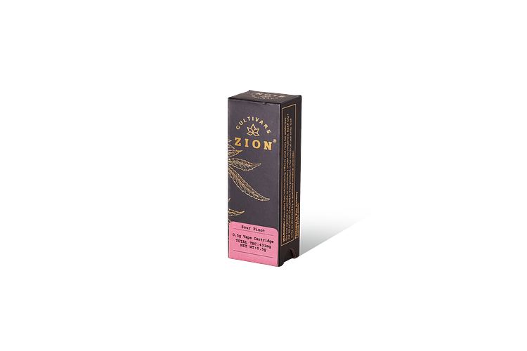 Zion Sour Pinot – 0.5 gr Vape Cartridge | WholesomeCo