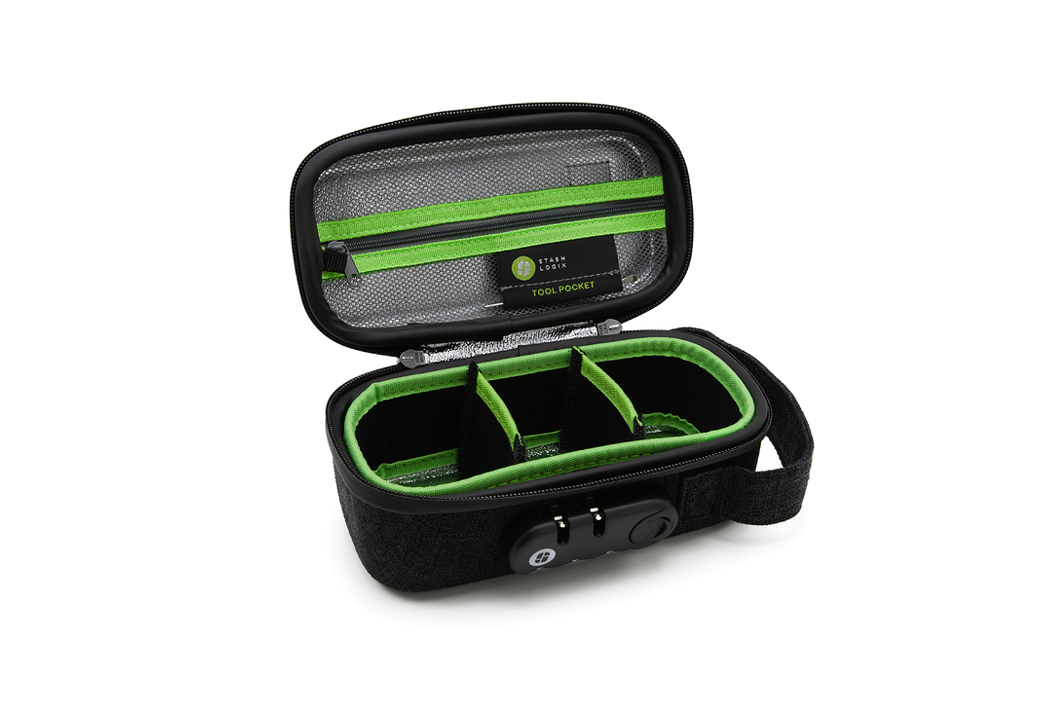 Stash Logix StashLogix Silverton Locking Case - Black – Small | WholesomeCo