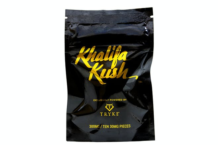 Tryke Khalifa Kush Black Cherry Cubes 300mg THC 0057 | WholesomeCo