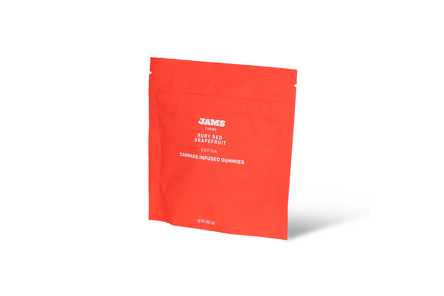 Jams Grapefruit Ruby Red Gummy – 8mg 10-pack | WholesomeCo